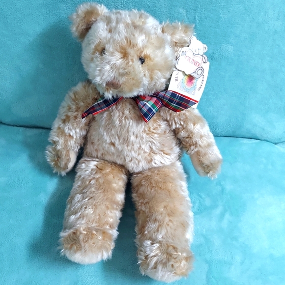 Gund | Toys | Vintage Gund Wuzzy Bear Plush Stuffed Animal With Tags 6 ...